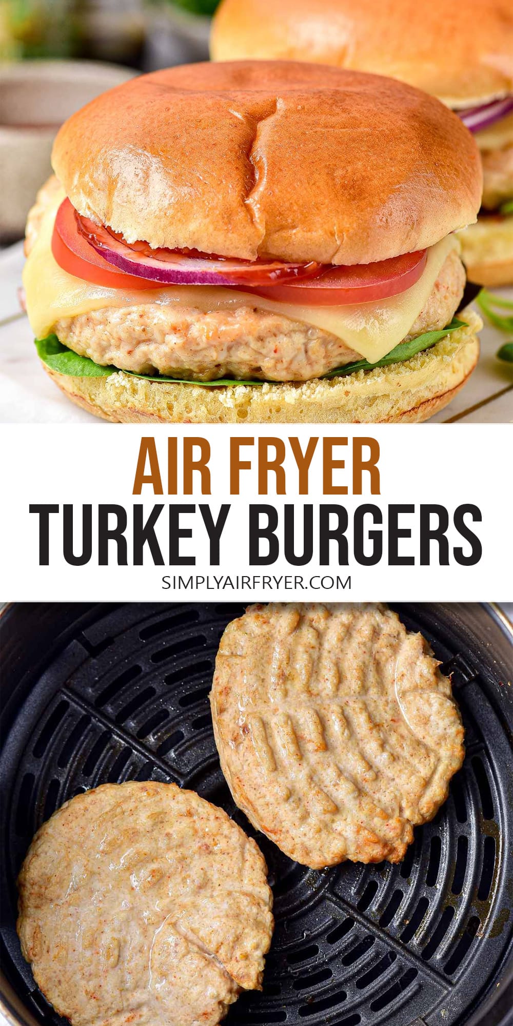 Air Fryer Turkey Burgers [Homemade] - Simply Air Fryer